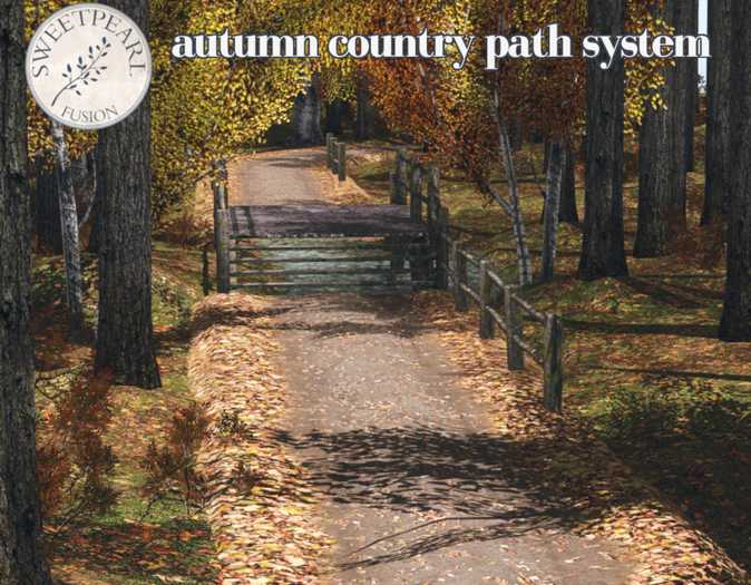Second Life Marketplace - SweetPearl Fusion - Autumn Country Path System